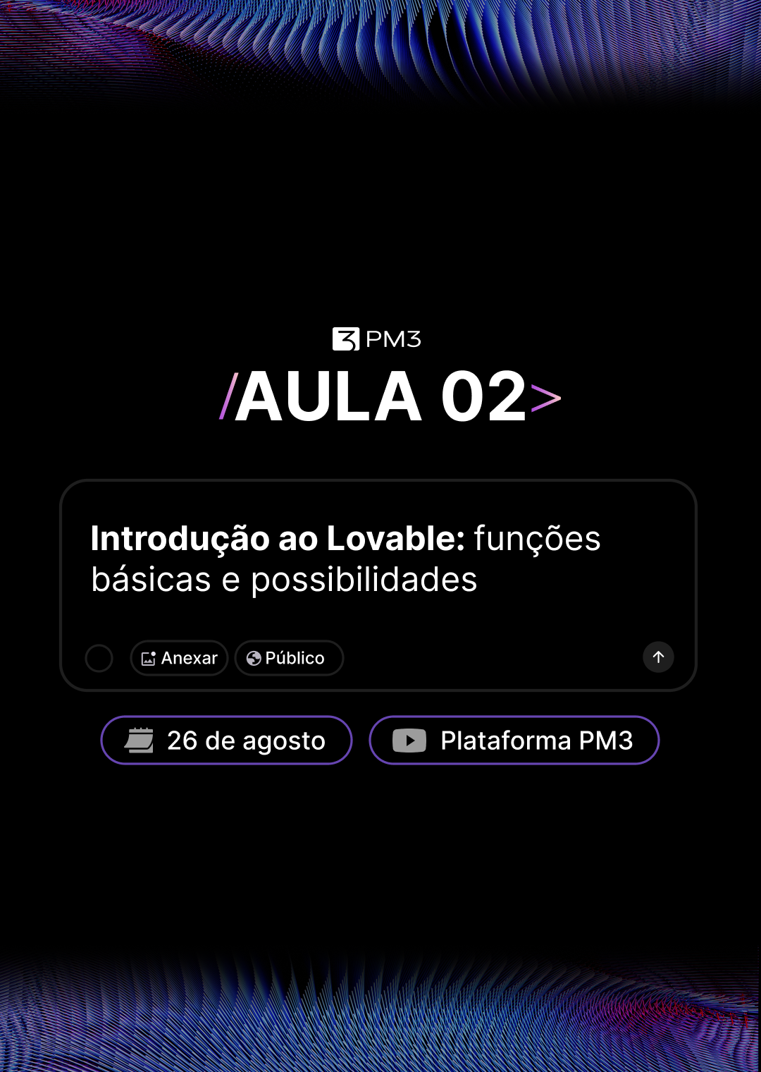 PM3 | Lovable Workshop - Cadastre-se para participar!